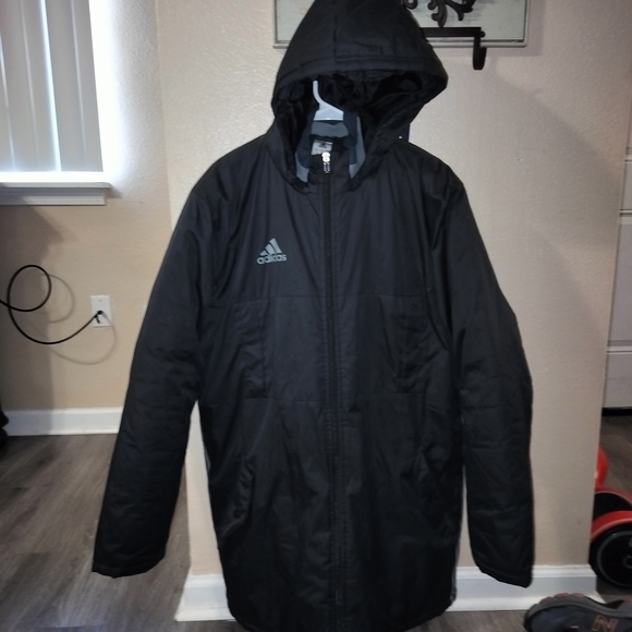 adidas | Jackets & Coats | Adidas Mens Black Performance Jacket | Poshmark